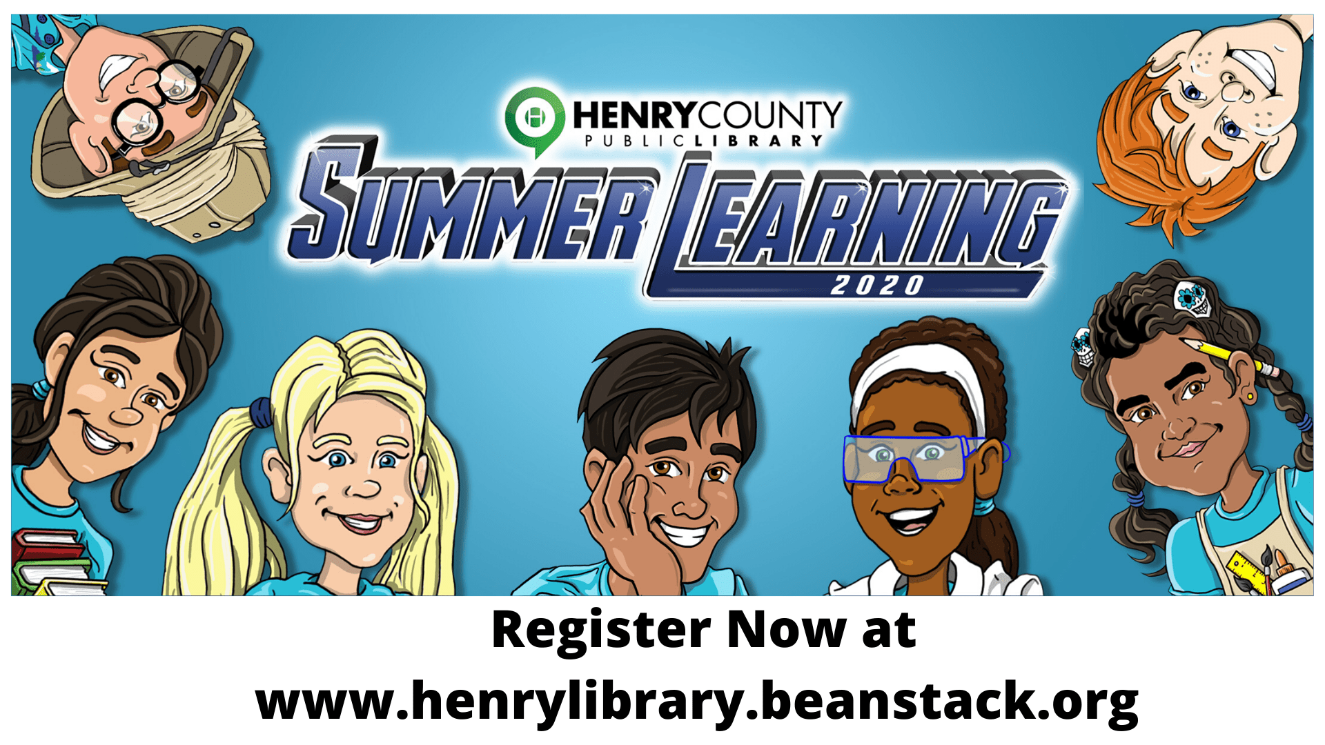 Register Now at www.henrylibrary.beanstack.org | Henry County Library