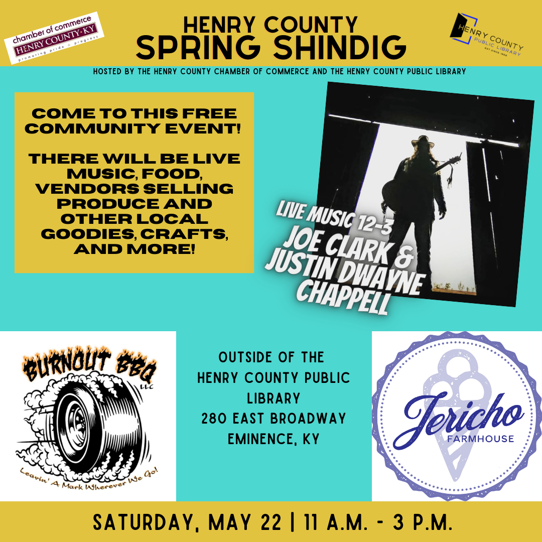 Copy of Henry County Spring Shindig | Henry County Library